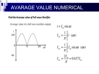 Introduction to Single-Phase AC Circuit | PPTX