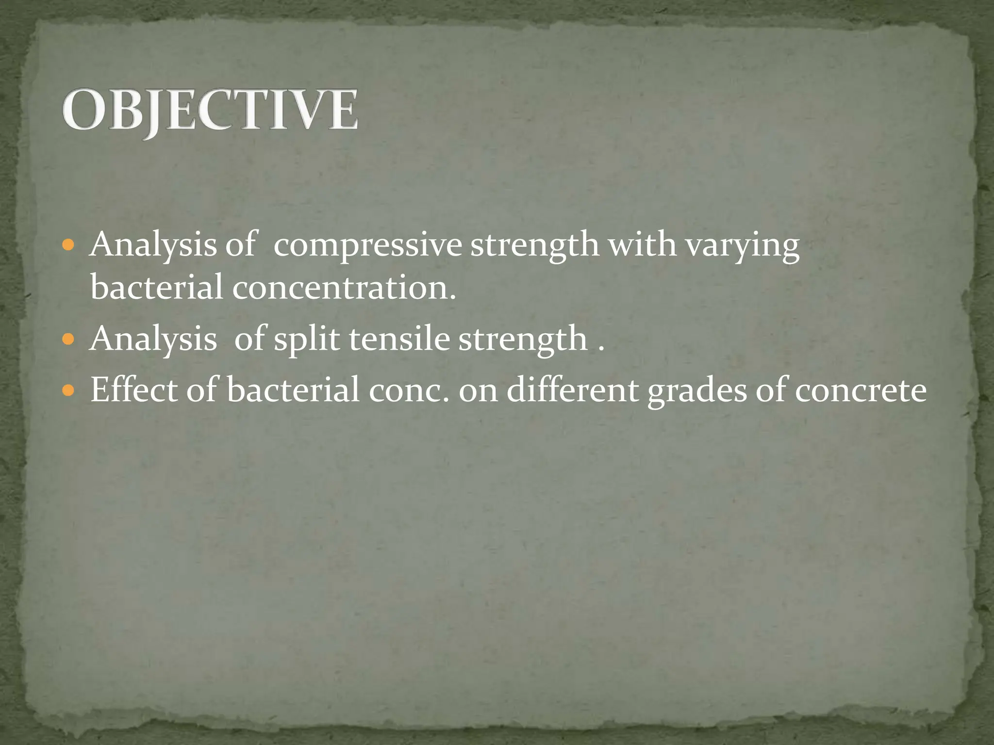 self healing concrete (based on a bio concrete) | PPTX