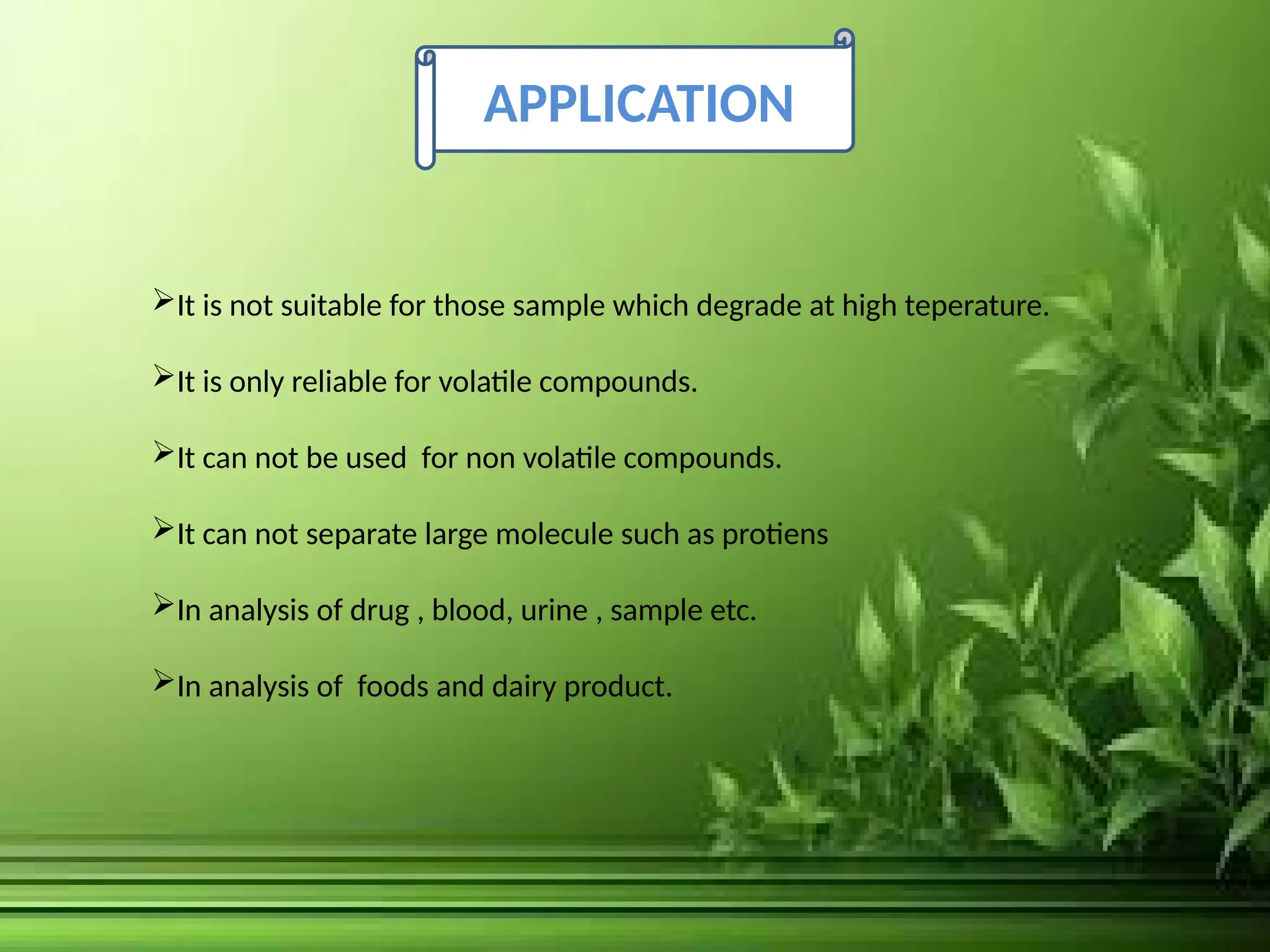 Gas Chromatography Introduction Types And Applications Ppt