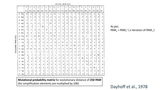 PAM : Point Accepted Mutation | PPTX