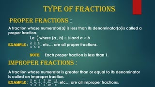 fractions and fractional | PDF