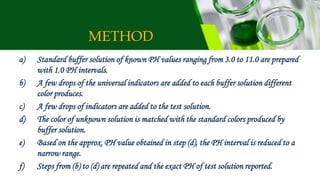 COLORIMETRIC METHOD | PPTX | Chemistry | Science