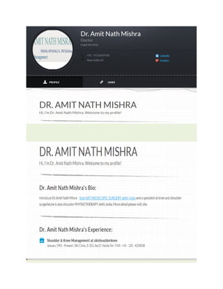 Amit Nath Mishra | DOC