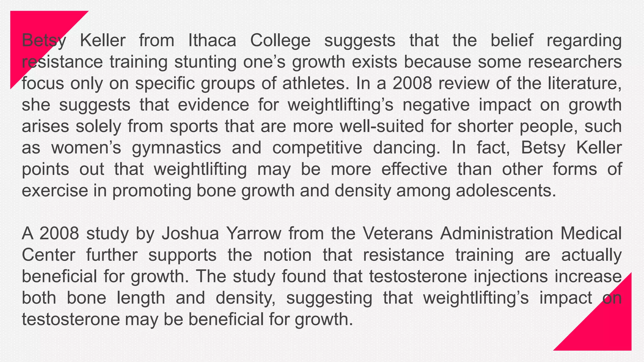 Am I too Young to Build Muscle? | PPT