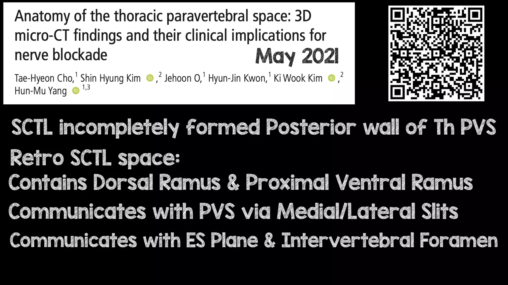 ESP block - future direction and remaining questions | PDF