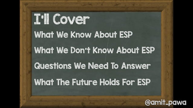 ESP block - future direction and remaining questions | PPT