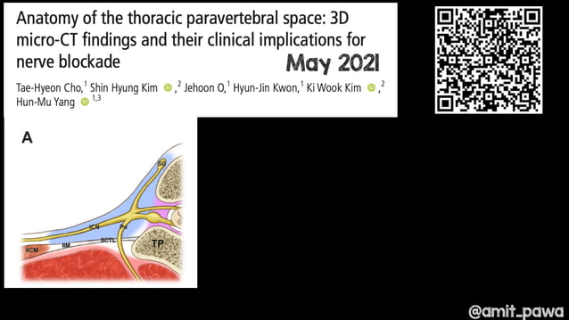 ESP block - future direction and remaining questions | PPT