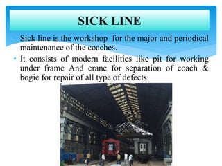 SUMMER TRAINING PPT On Coach Care Centre (SICK LINE) | PPTX