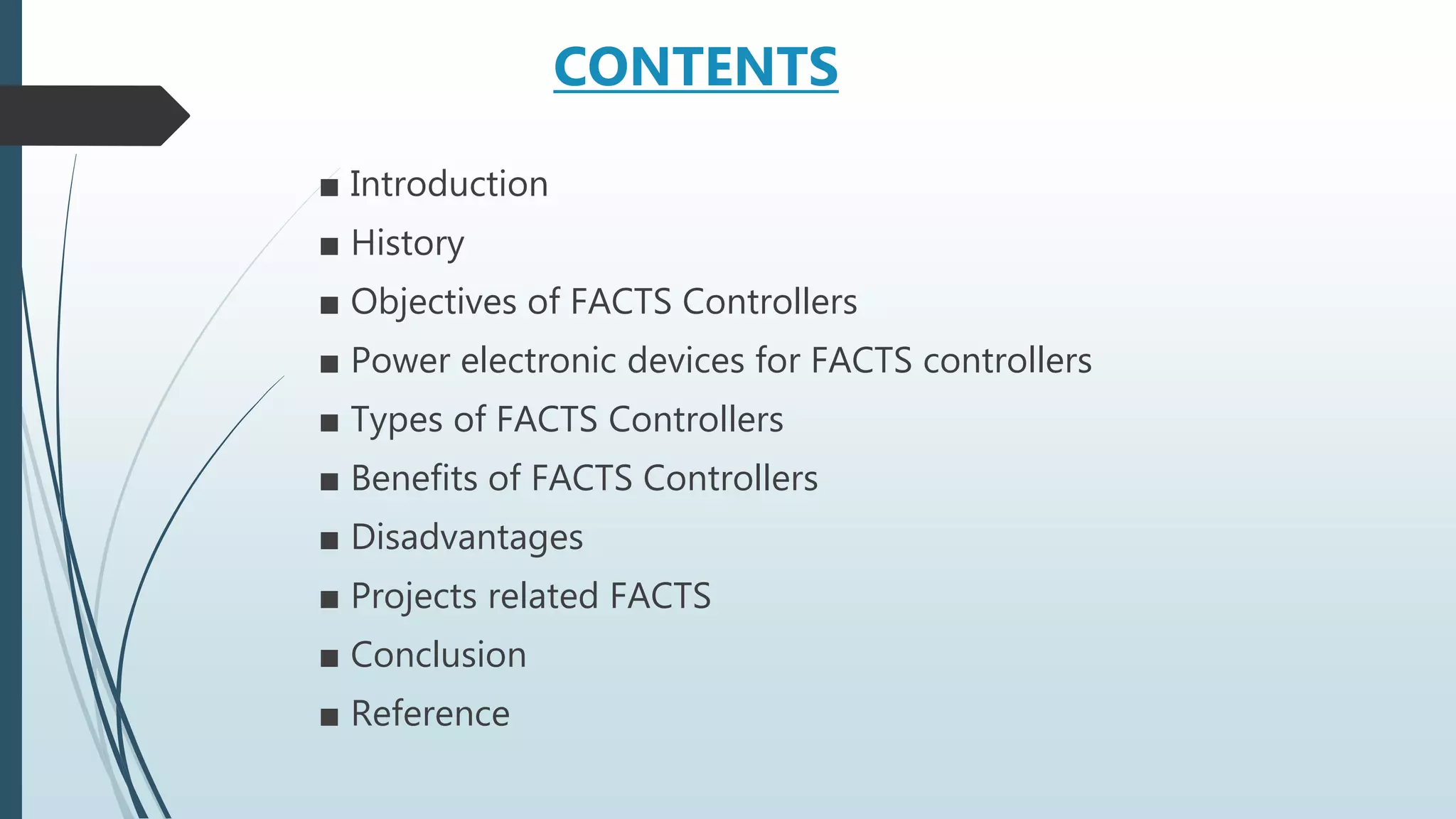 FACTS DEVICES | PPTX