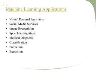 Machine Learning | PPT