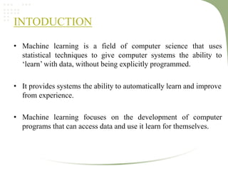 Machine Learning | PPT