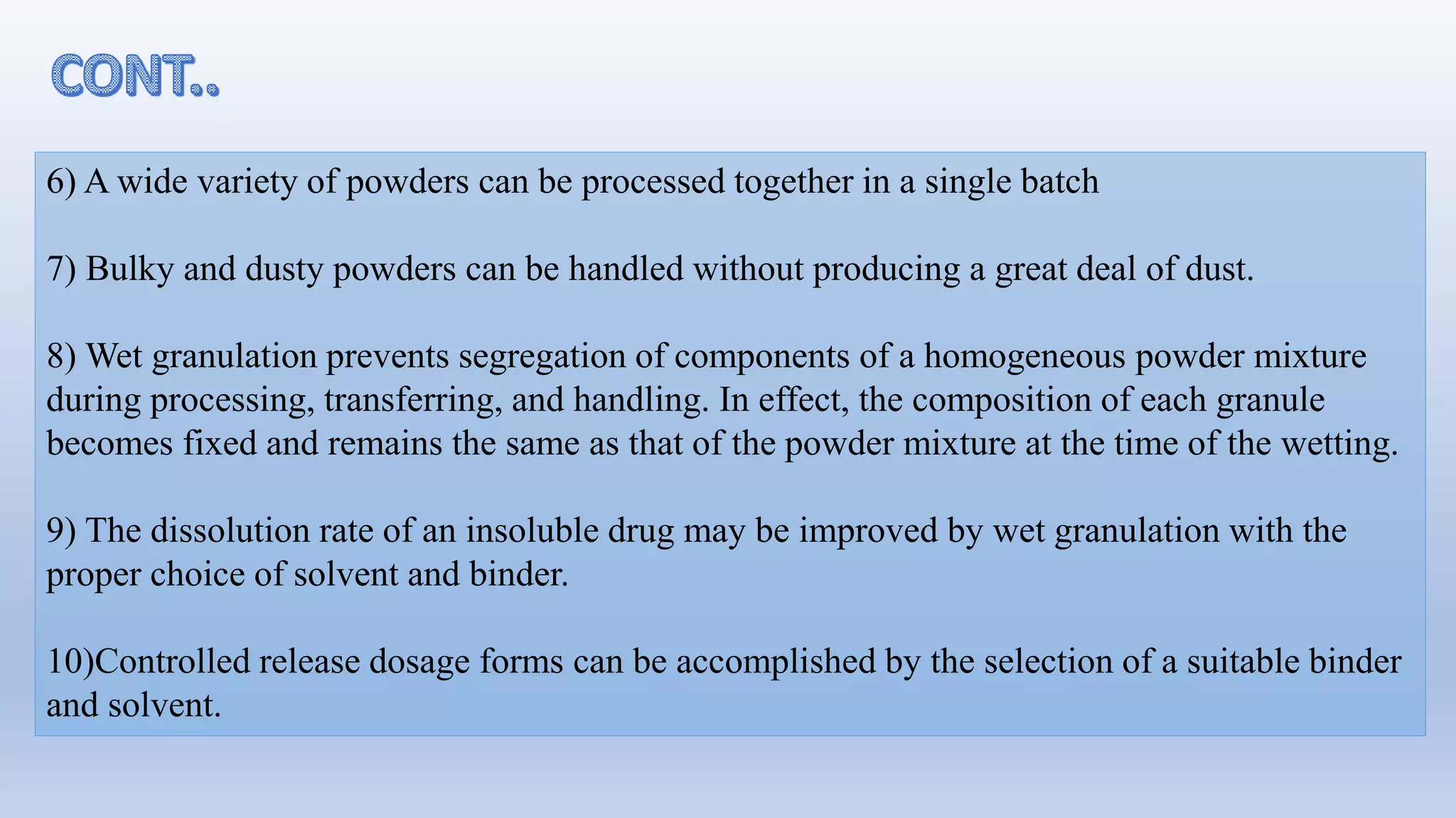 GRANULATION AND EQUIPMENTS DETAIL BY AMIT KUMAR | PPTX