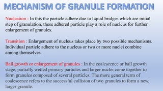 GRANULATION AND EQUIPMENTS DETAIL BY AMIT KUMAR | PPTX