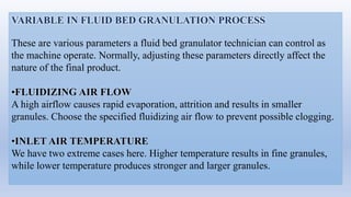 GRANULATION AND EQUIPMENTS DETAIL BY AMIT KUMAR | PPTX