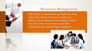 Personnel Management Slide | PPTX