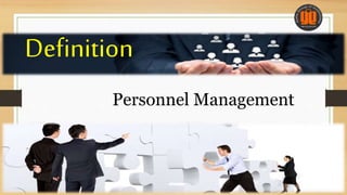 Personnel Management Slide | PPTX