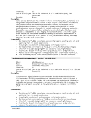 Amit resume | PDF