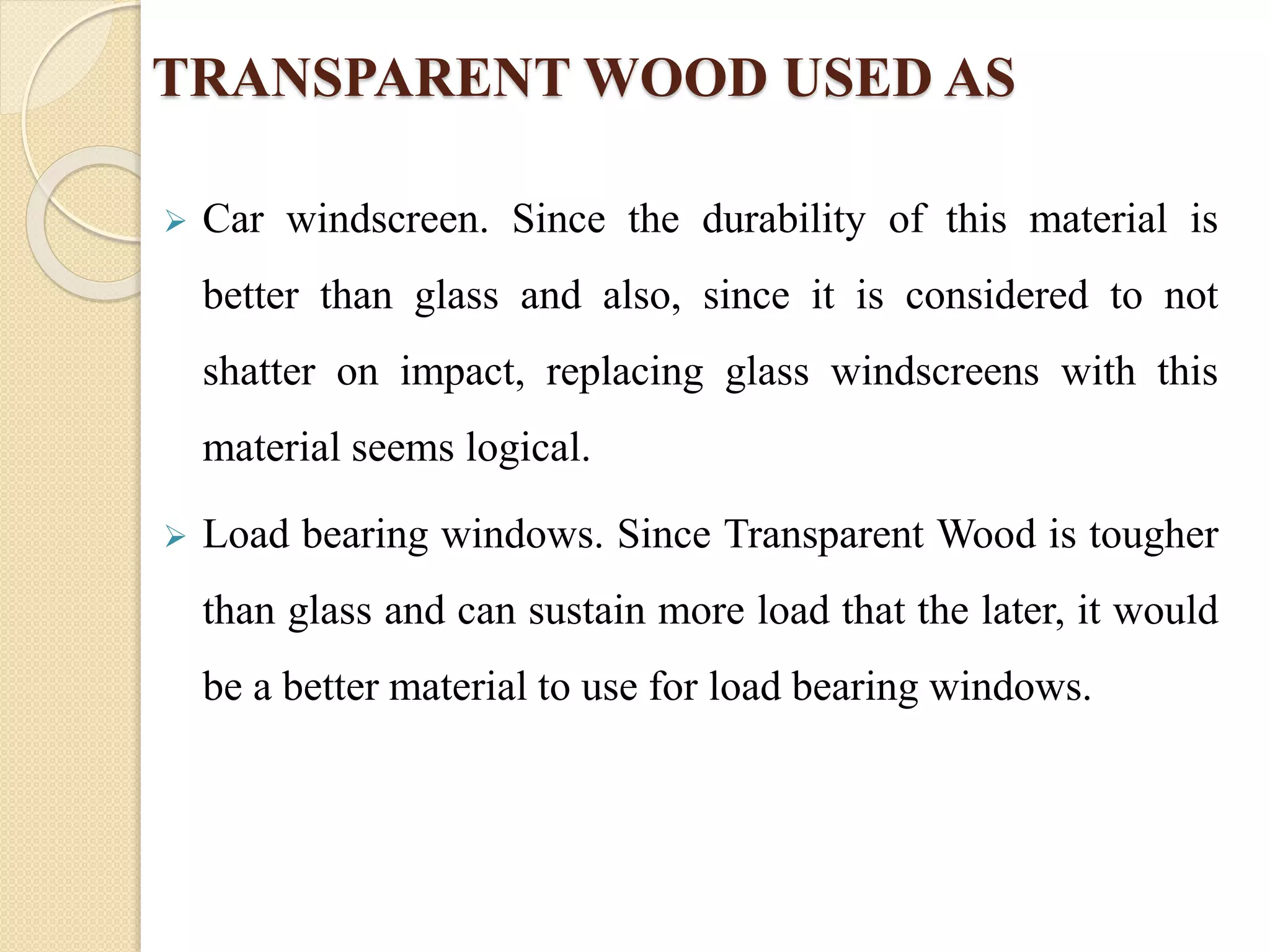 Transparent wood.ppt