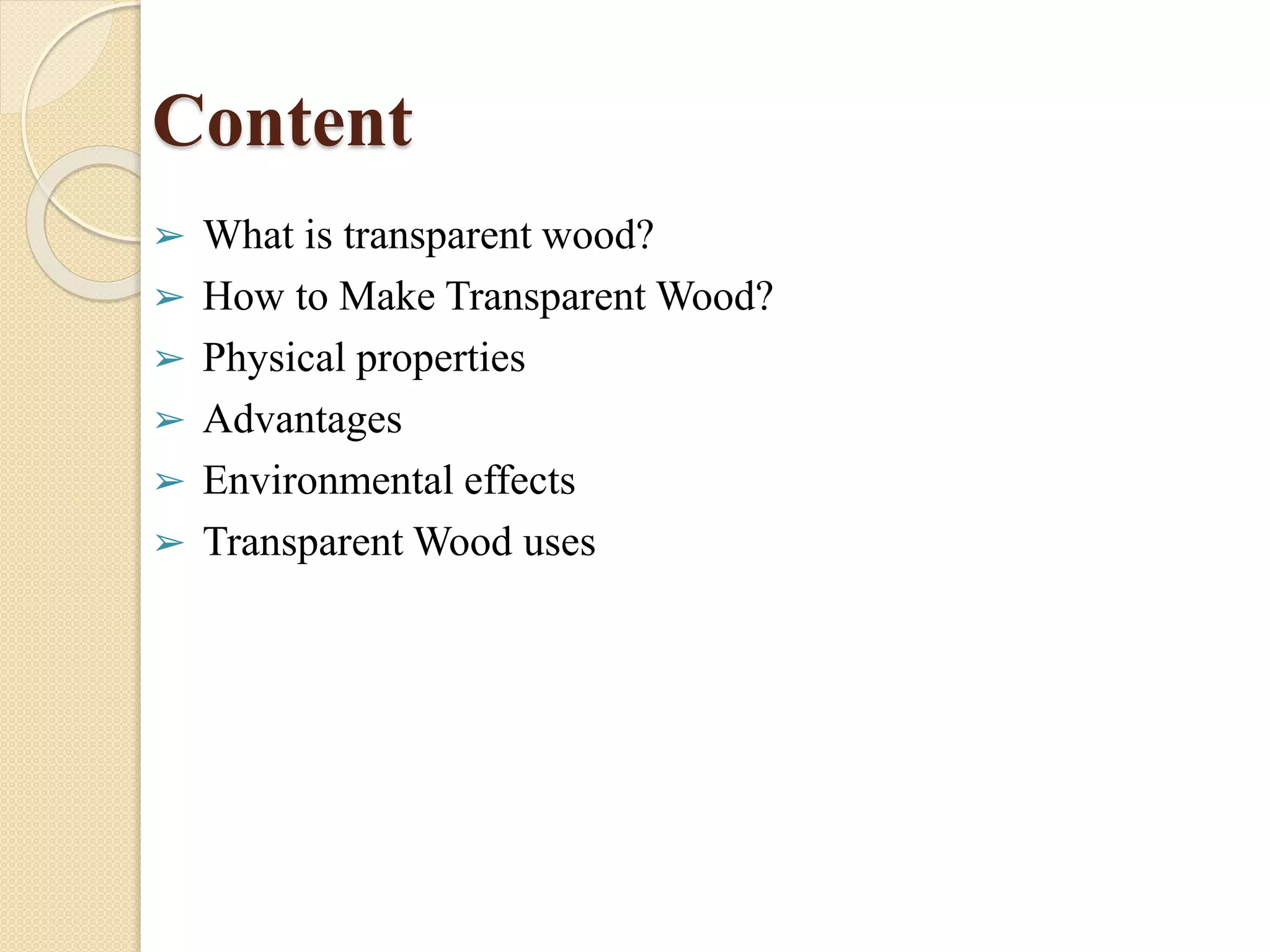 Transparent wood.ppt