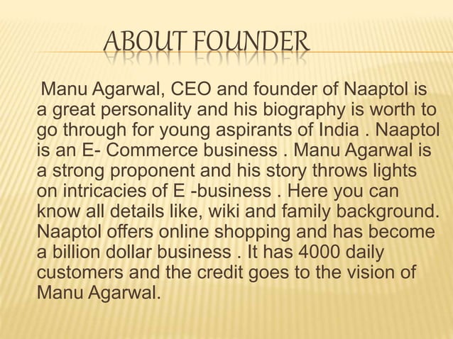 Naaptol | PPTX
