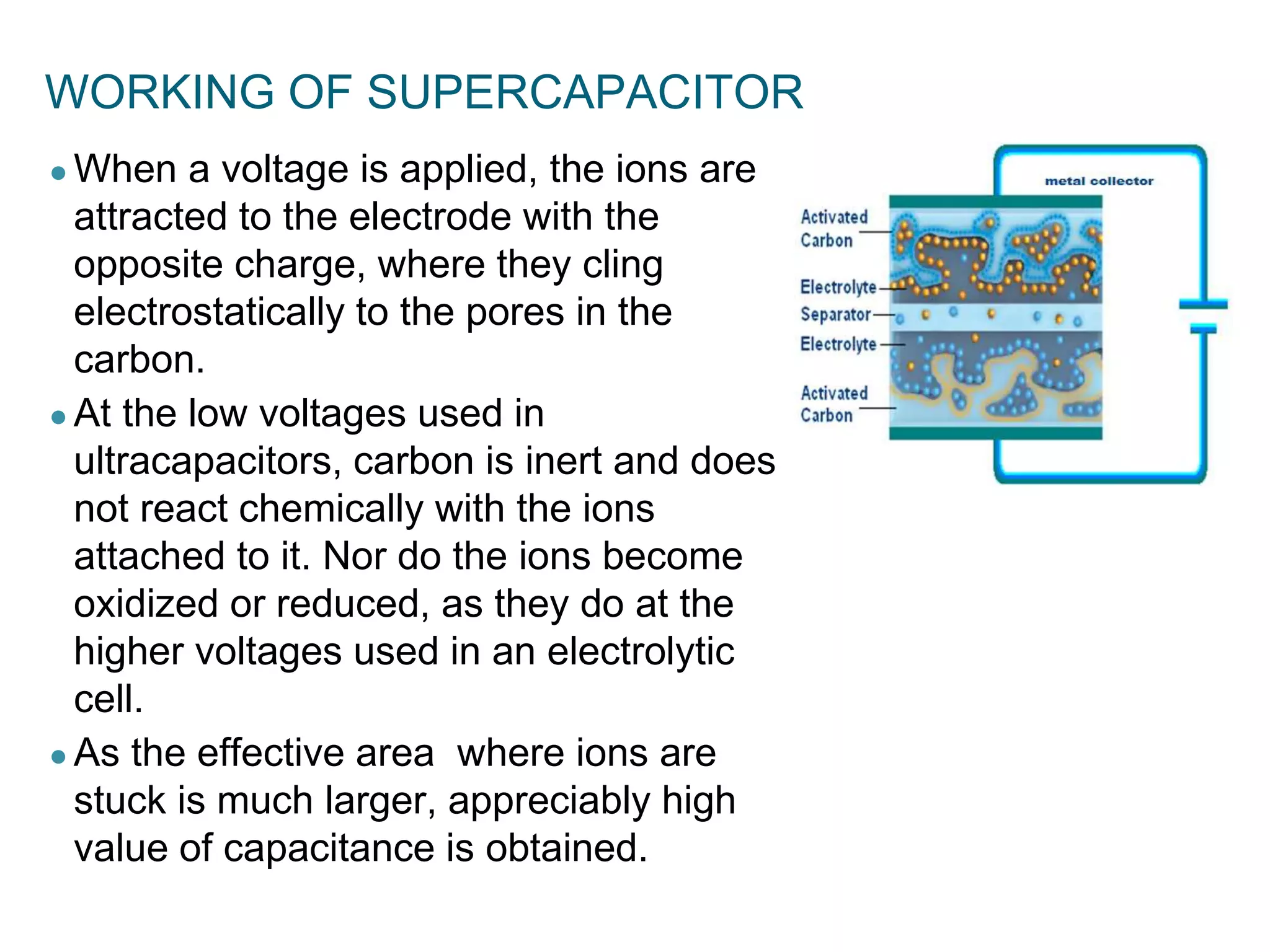 Supercapacitors (Ultracapacitor) : Energy Problem Solver, | PPTX