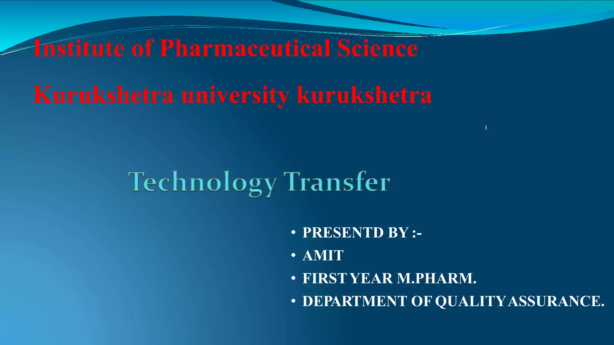 amit technology transfer.pptx