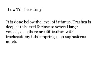 tracheostomy | PPTX