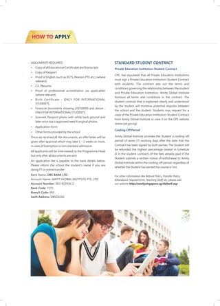 Amity diplomas brochure by Study Metro | PDF