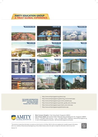 Amity diplomas brochure by Study Metro | PDF