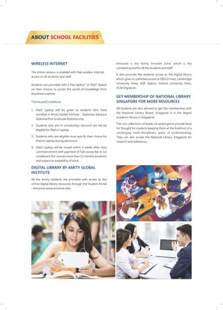 Amity diplomas brochure by Study Metro | PDF