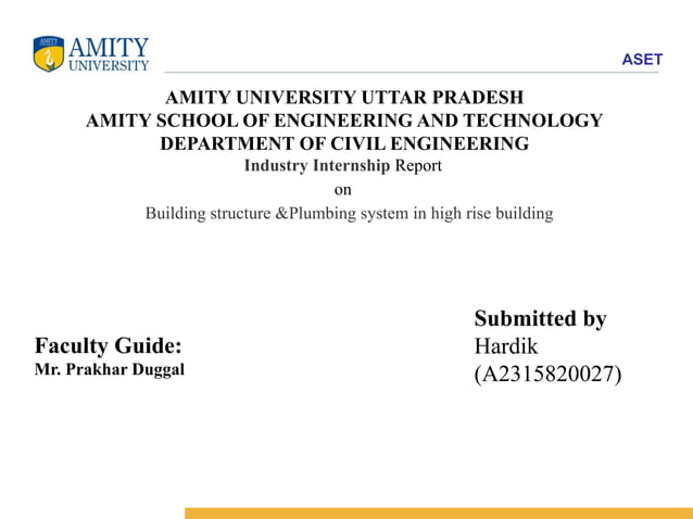 Amity University PPT Format.pptx aaaaaaaa | PPT
