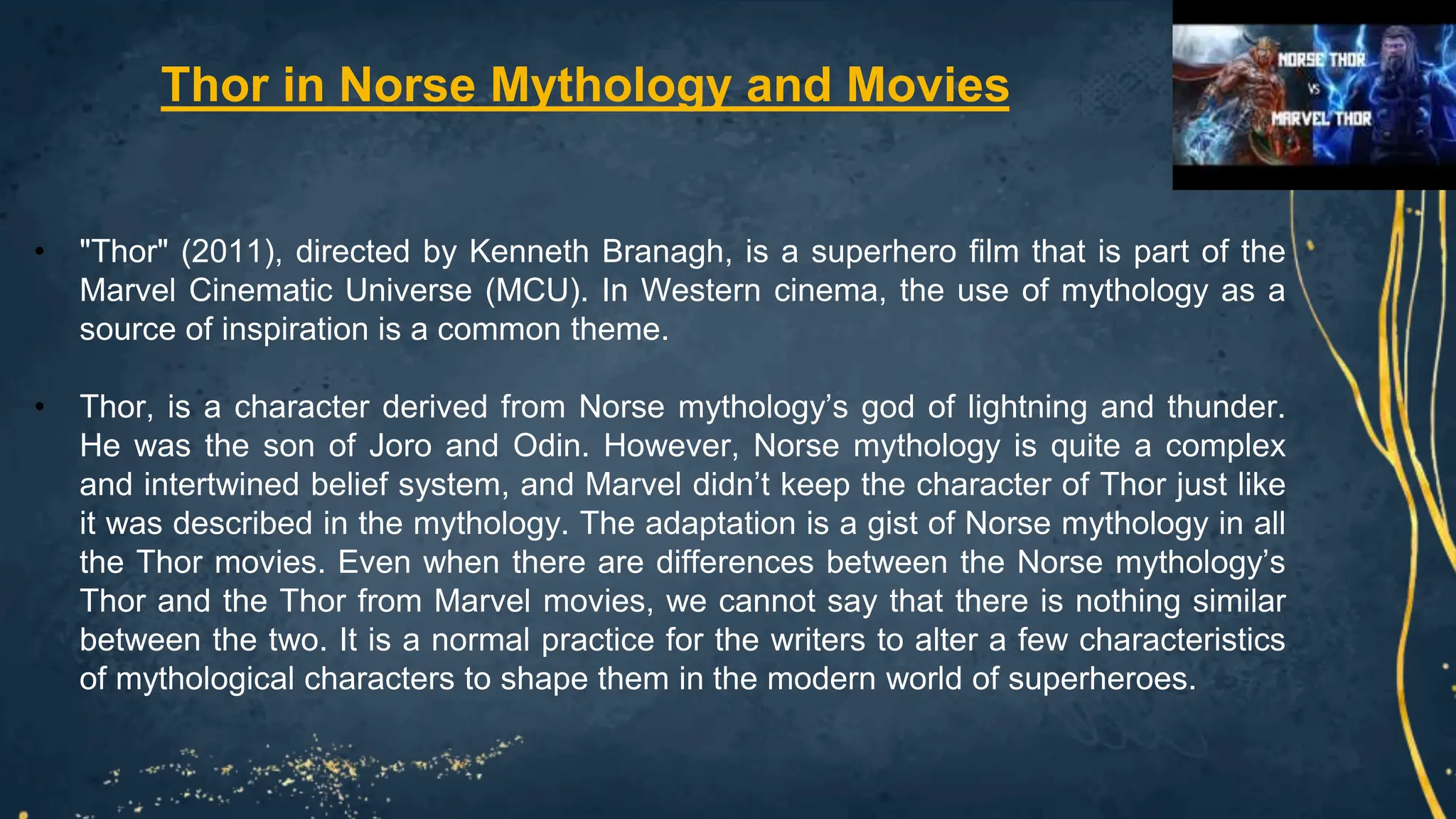 Depiction of Mythology in Western and Bollywood cinemas.pptx