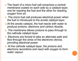 micro fuel cell | PPTX