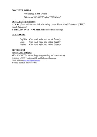 Amjad ali swat 2 | DOC