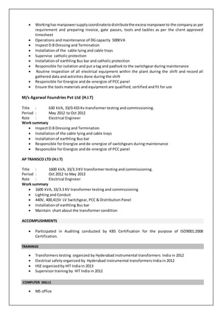 Amjad khan original resume | PDF