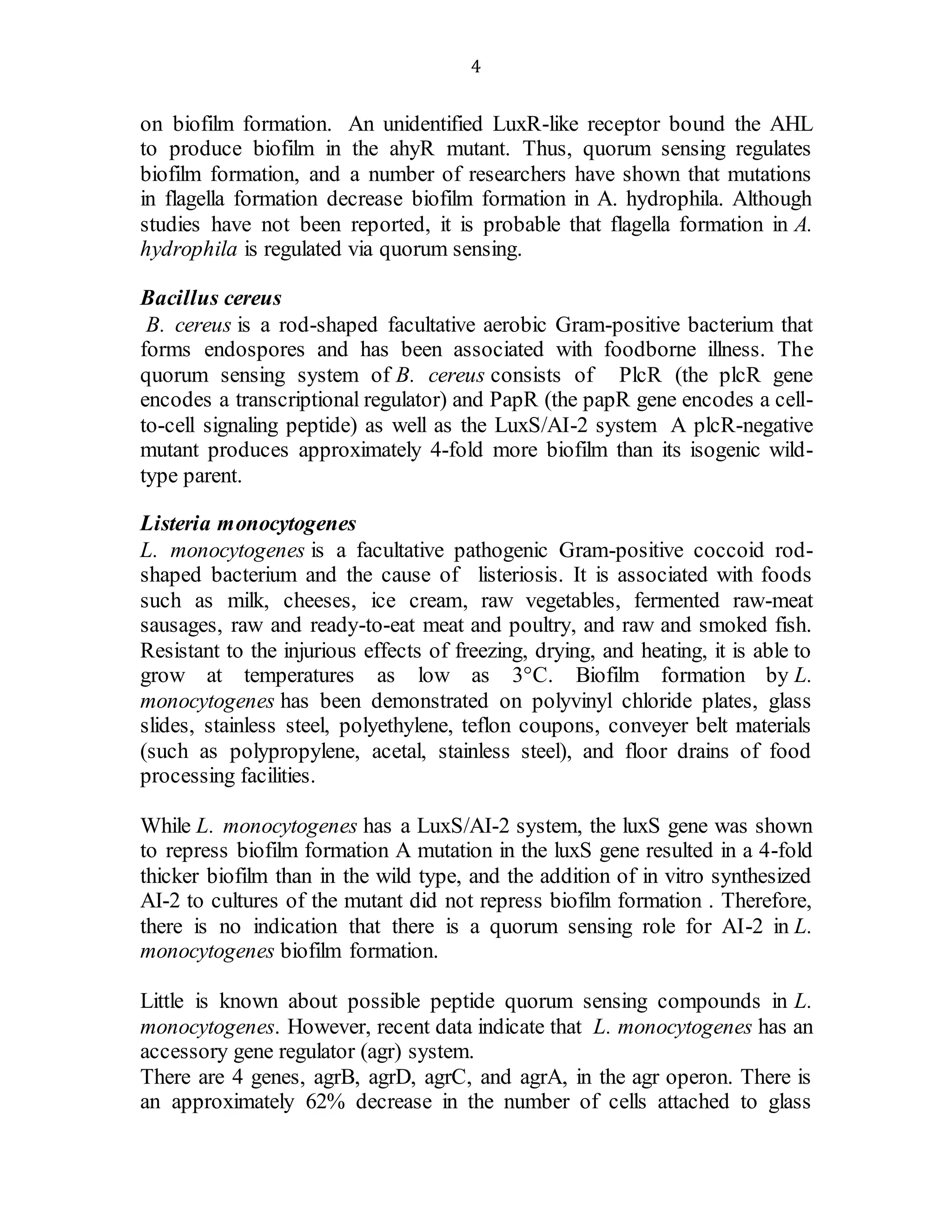 quorum sensing and biofilms | DOCX