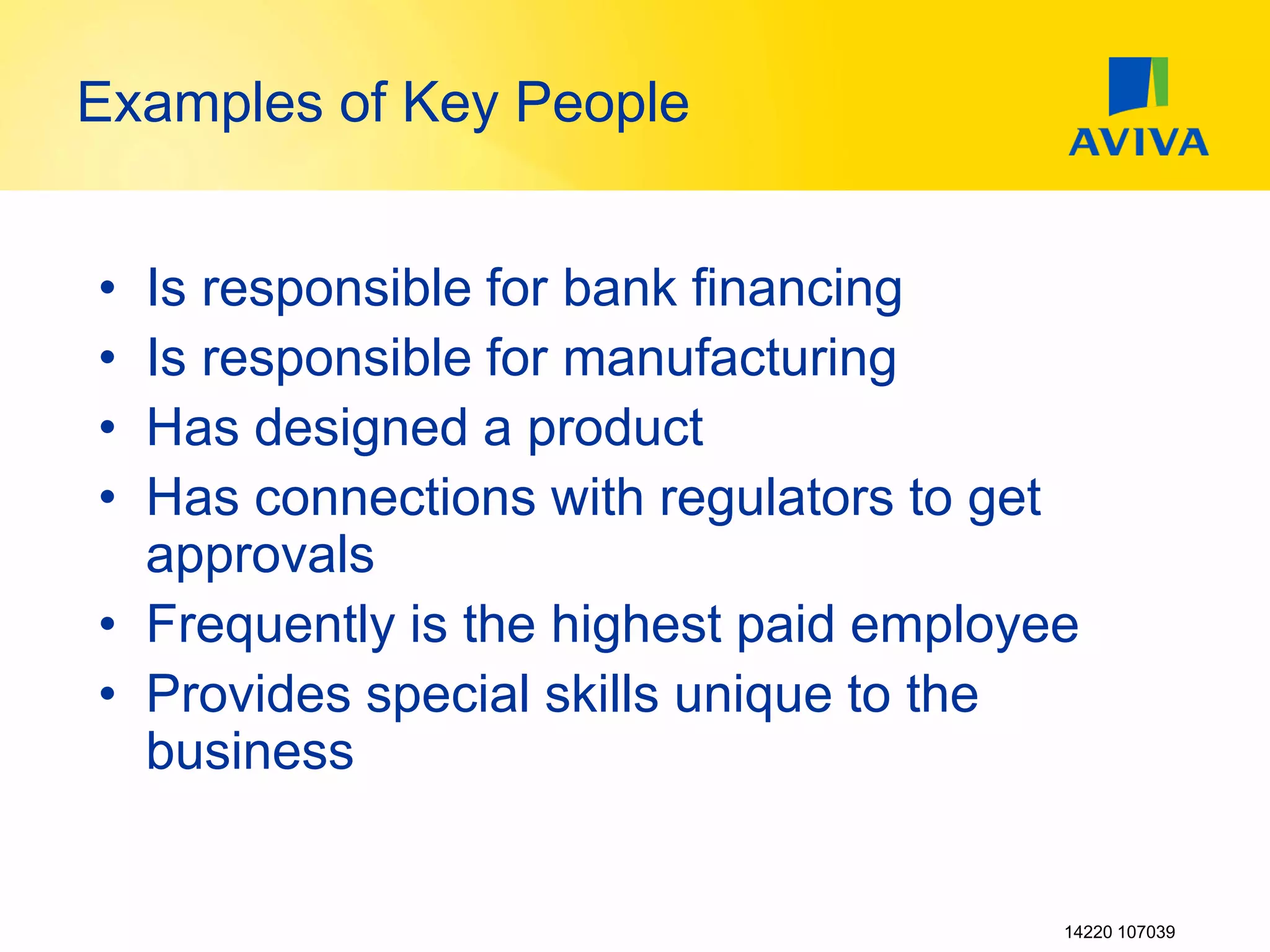 Key Person Sample Ppt | PDF