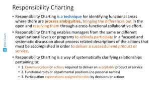 RACI chart, Accountability and Responsibility | PDF