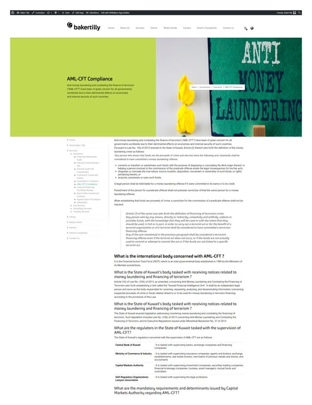 AML-CFT Compliance On Kuwait 2019 | PDF