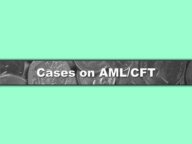 Aml cft training programme | PPT