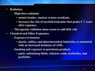 Aml converted | PPTX | Blood Disorders | Diseases and Conditions