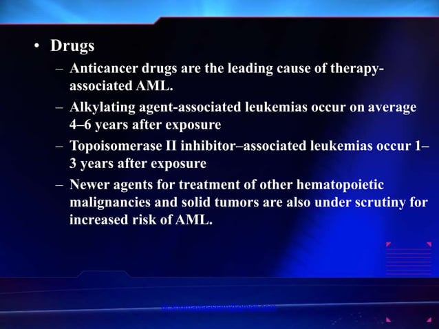 Aml converted | PPTX | Blood Disorders | Diseases and Conditions