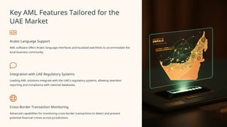 AML Software Safeguarding Financial Integrity in the UAE | PPT