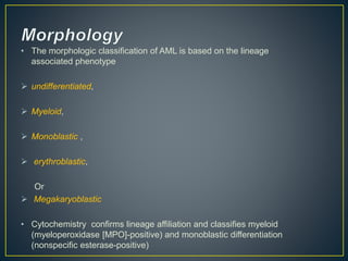 pediatric AML | PPTX