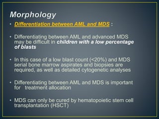 pediatric AML | PPTX