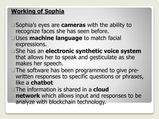 Sophia - The Robot | PPTX