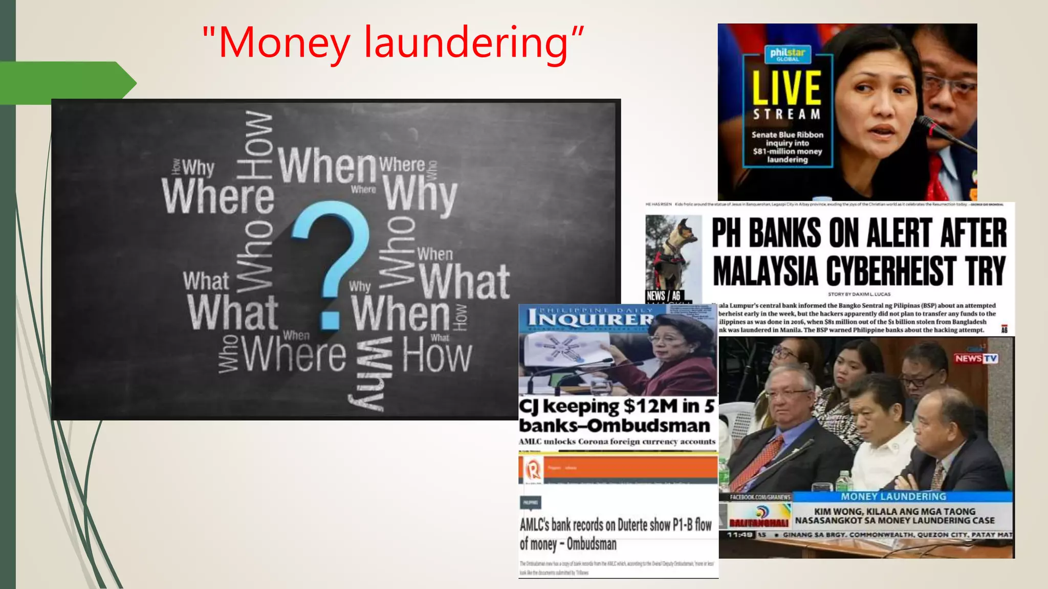 Anti Money Laundering Act - Philippines | PPTX