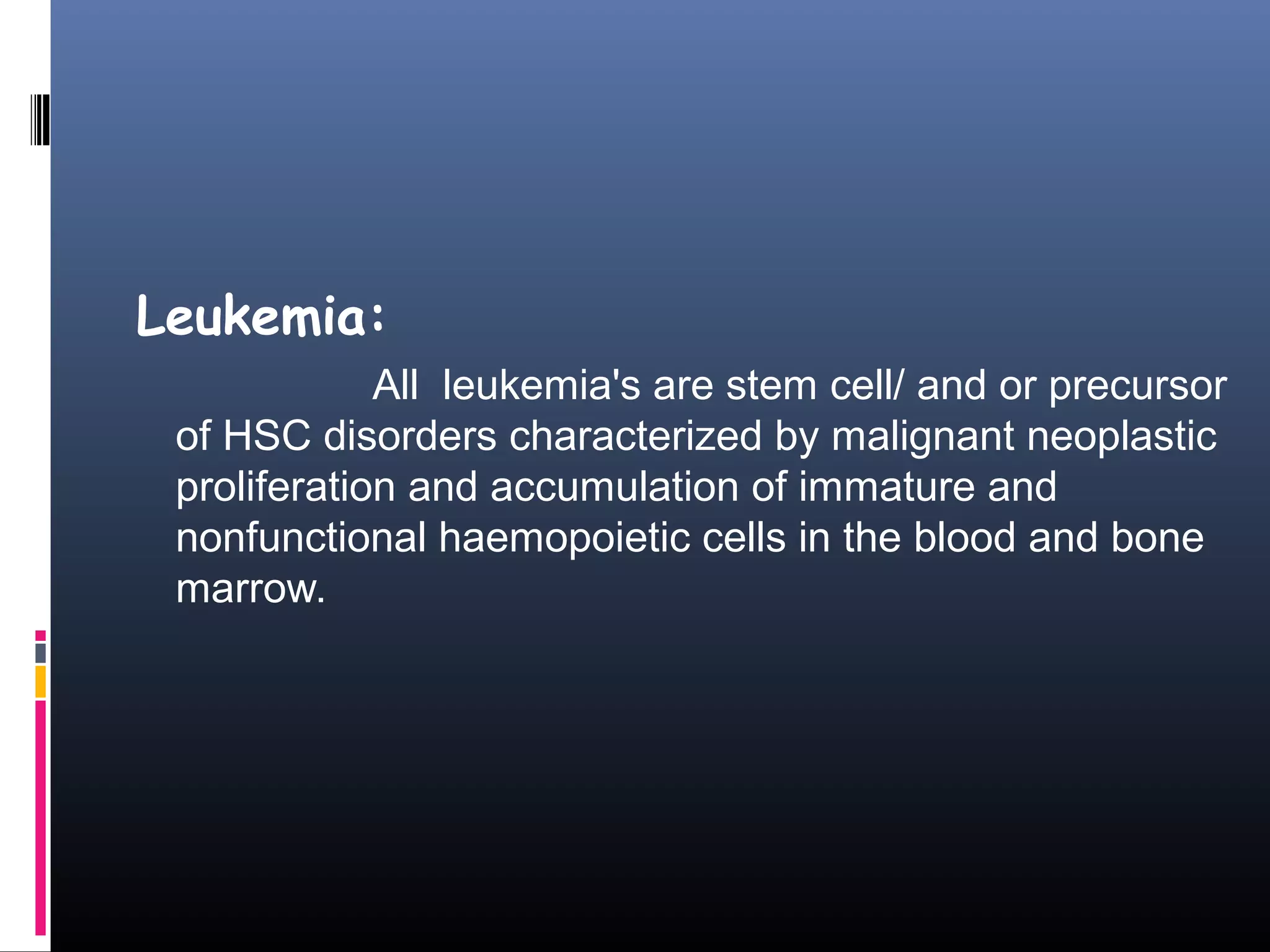 leukemia: Aml and all by asif | PPT