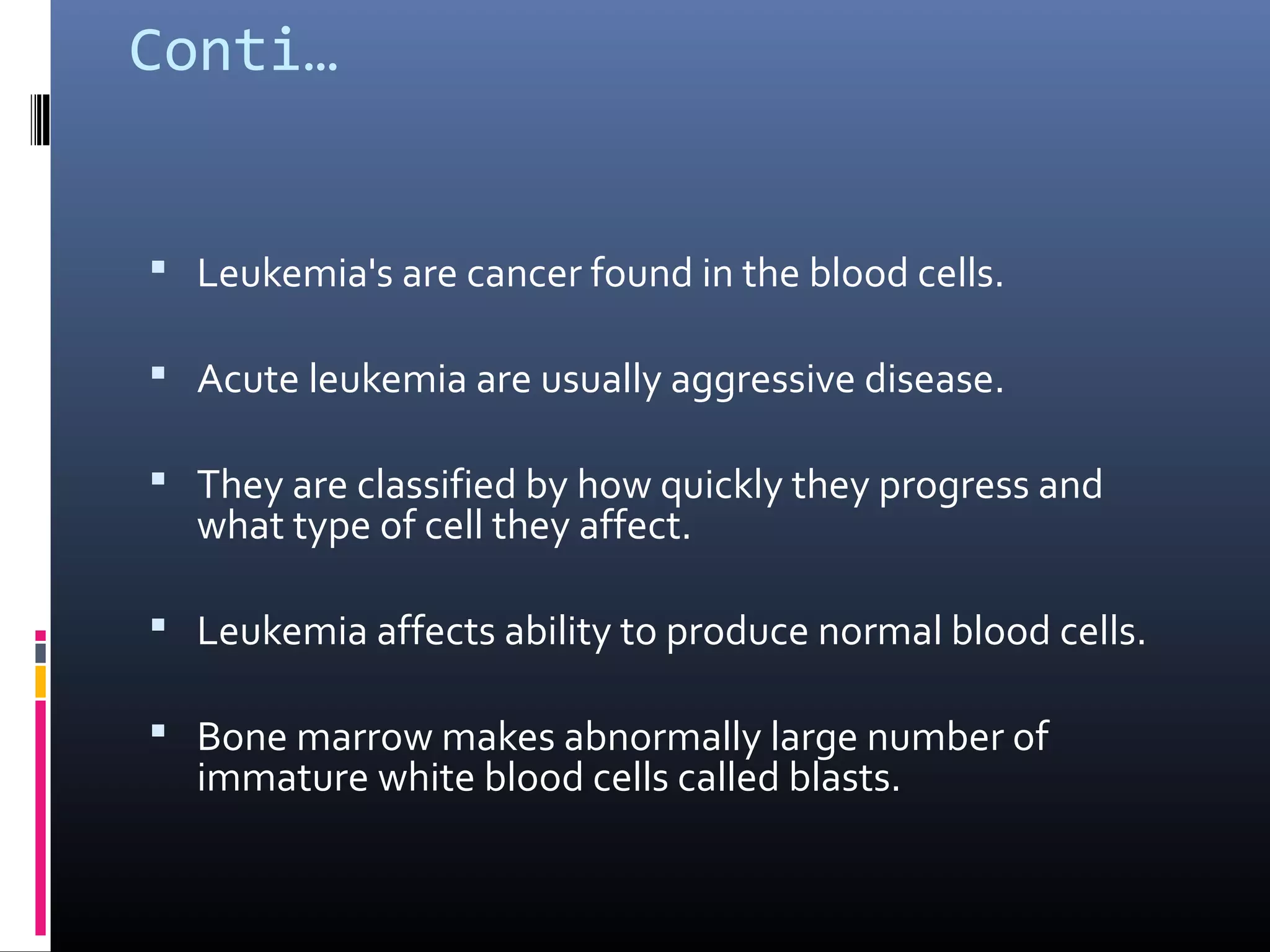 leukemia: Aml and all by asif | PPT