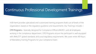 Aml cft compliance services | PPT